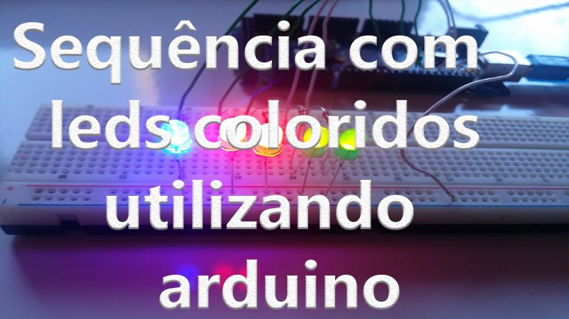 LEDS EM SEQUÊNCIA COM ARDUINO – Tecnotera